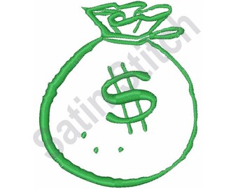 Dollar embroidery | Etsy