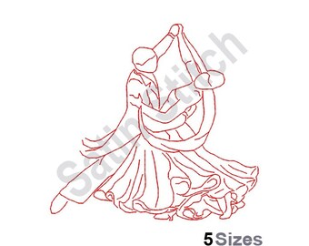 Dance embroidery | Etsy