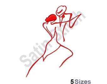 Dance embroidery | Etsy