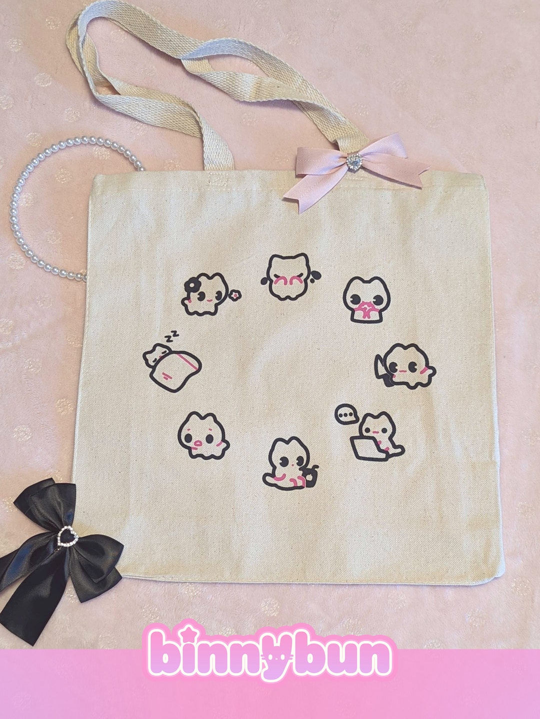Cute Cat Emotions Bag | Meme Cats | Tote Bag - Etsy