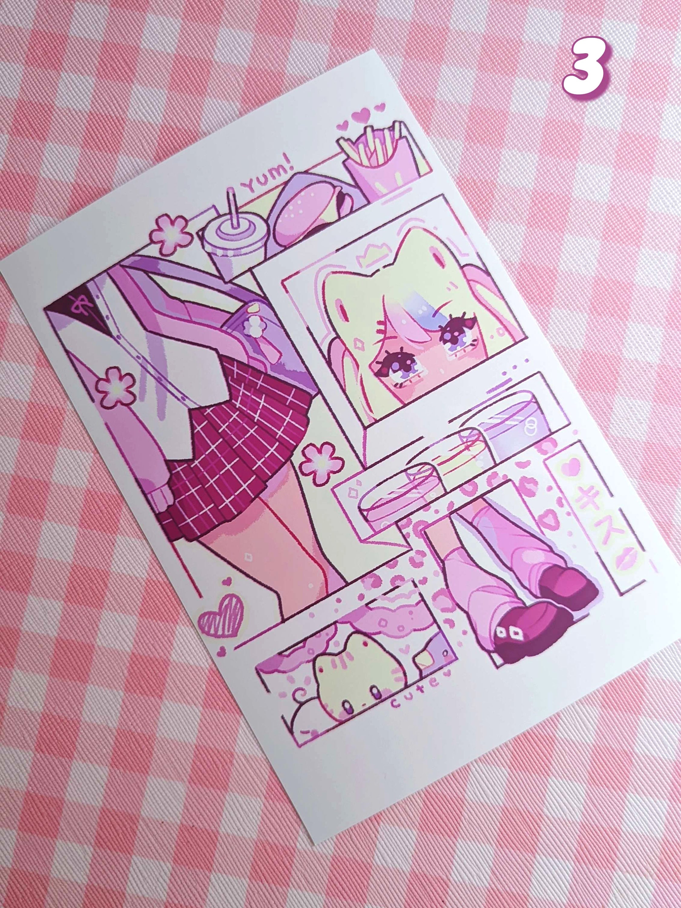 Binnybun Original Prints Cute Art Prints Pastel Aesthetic - Etsy