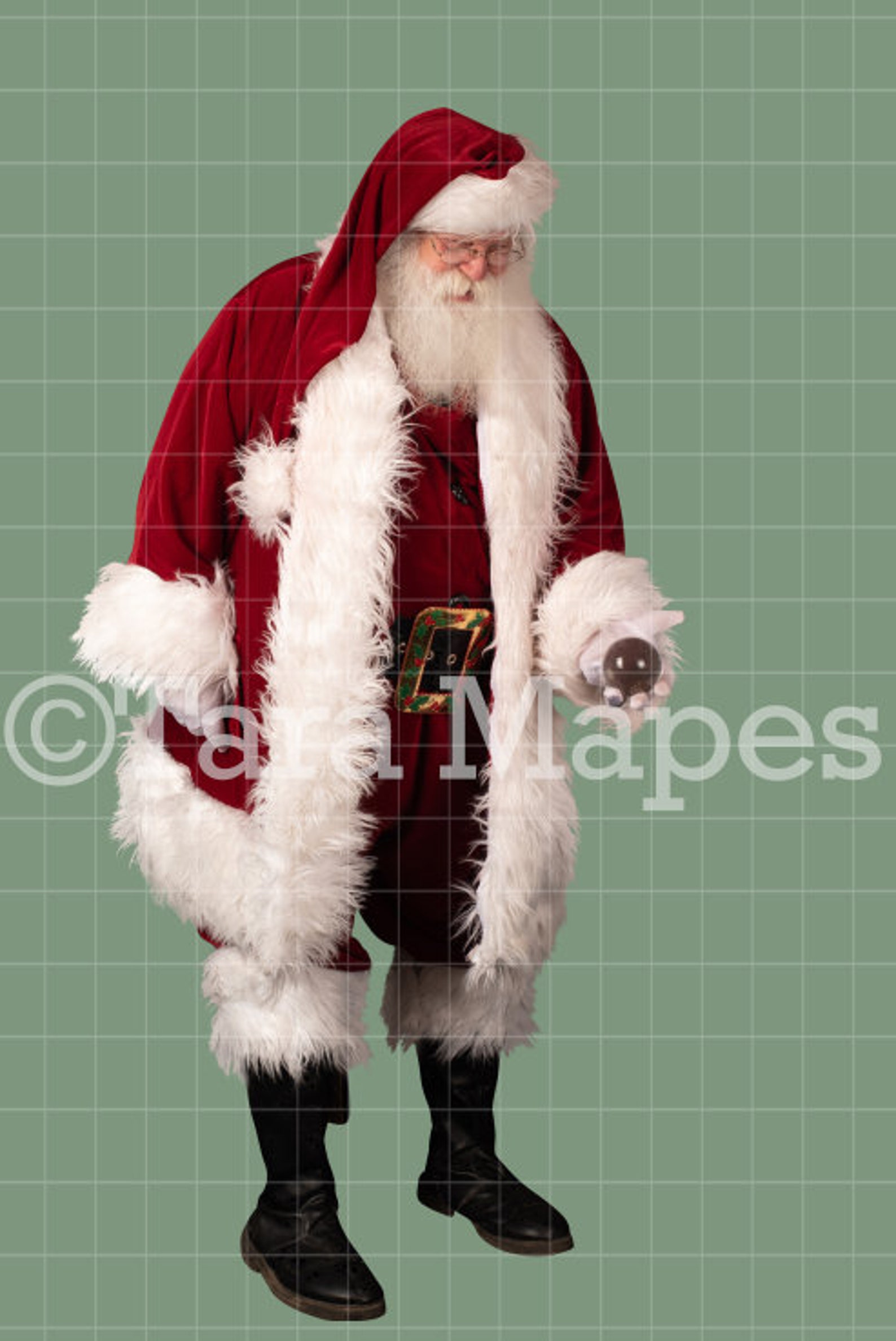 Santa Overlays 5 PACK PNG Santa Giving Gifts Magic Gifts | Etsy