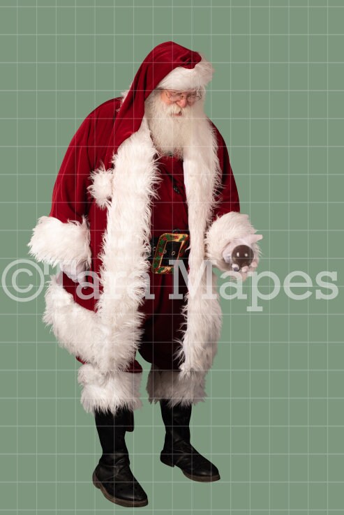 Santa Overlays 5 PACK PNG Santa Giving Gifts Magic Gifts | Etsy