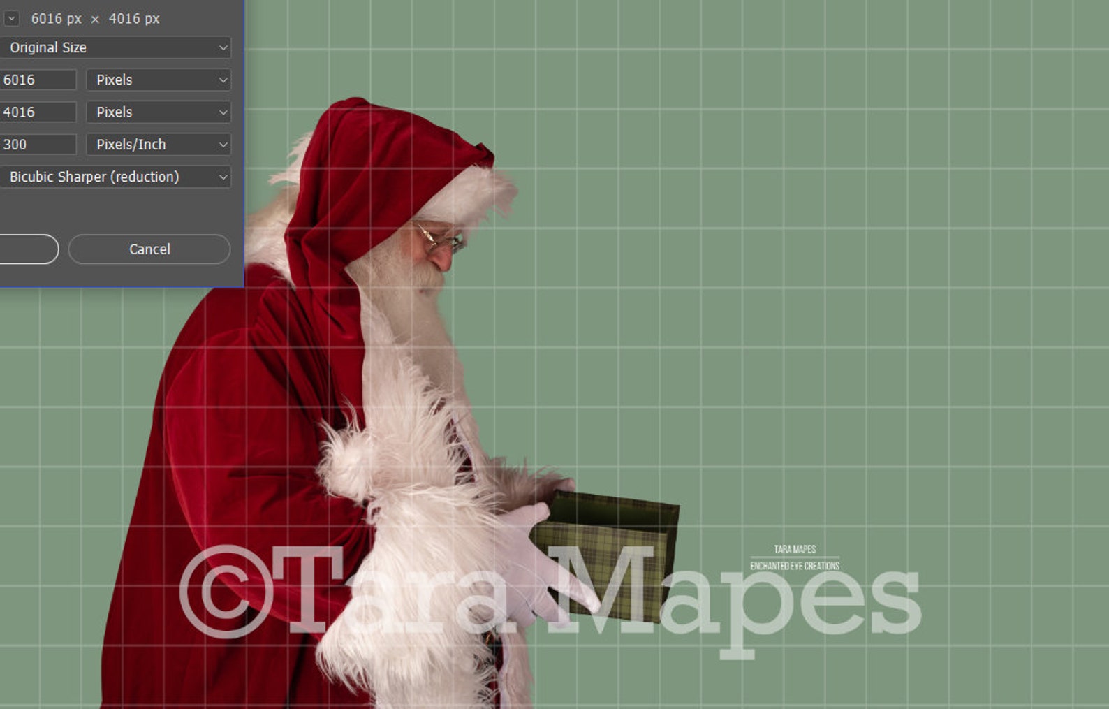 Santa Overlays 5 PACK PNG Santa Giving Gifts Magic Gifts | Etsy