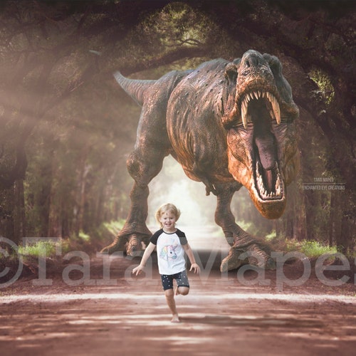 Dinosaur Digital Backdrop T-rex Tyrannosaurus Rex Dinosaur | Etsy
