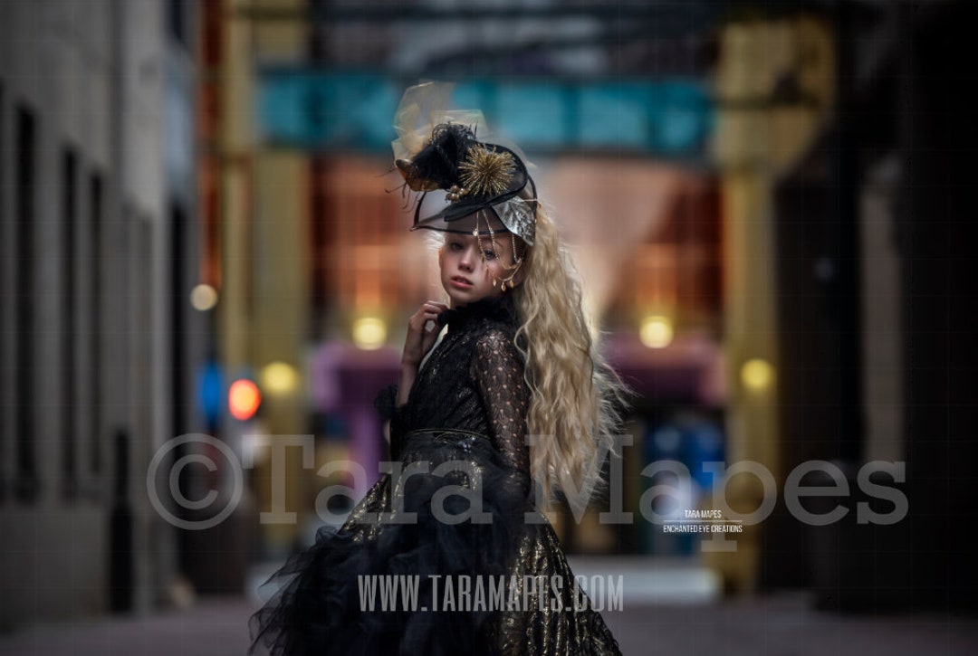 Colorful Alley in City Digital Background Backdrop Blurred - Etsy