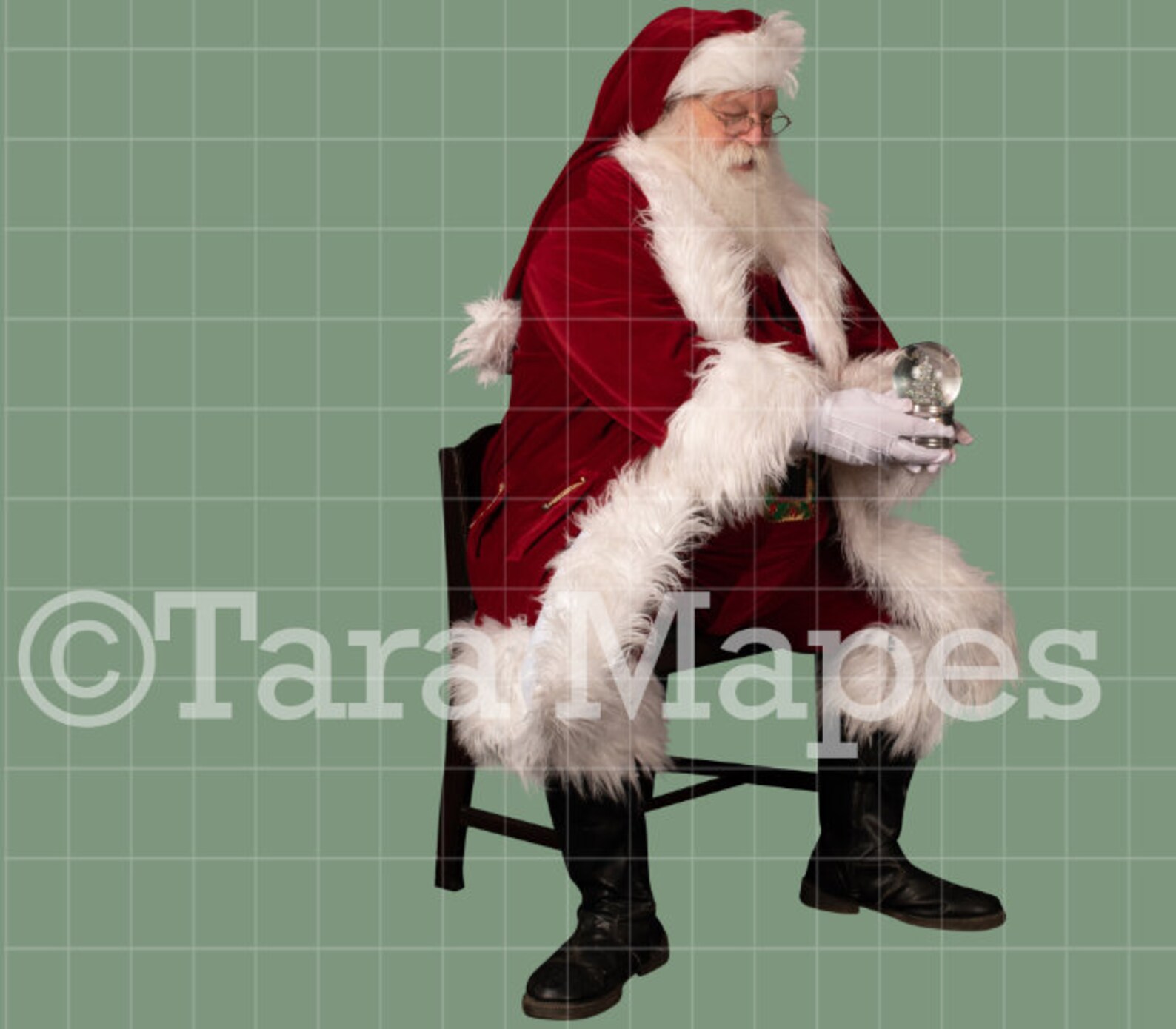 Santa Overlays 5 PACK PNG Santa Giving Gifts Magic Gifts | Etsy