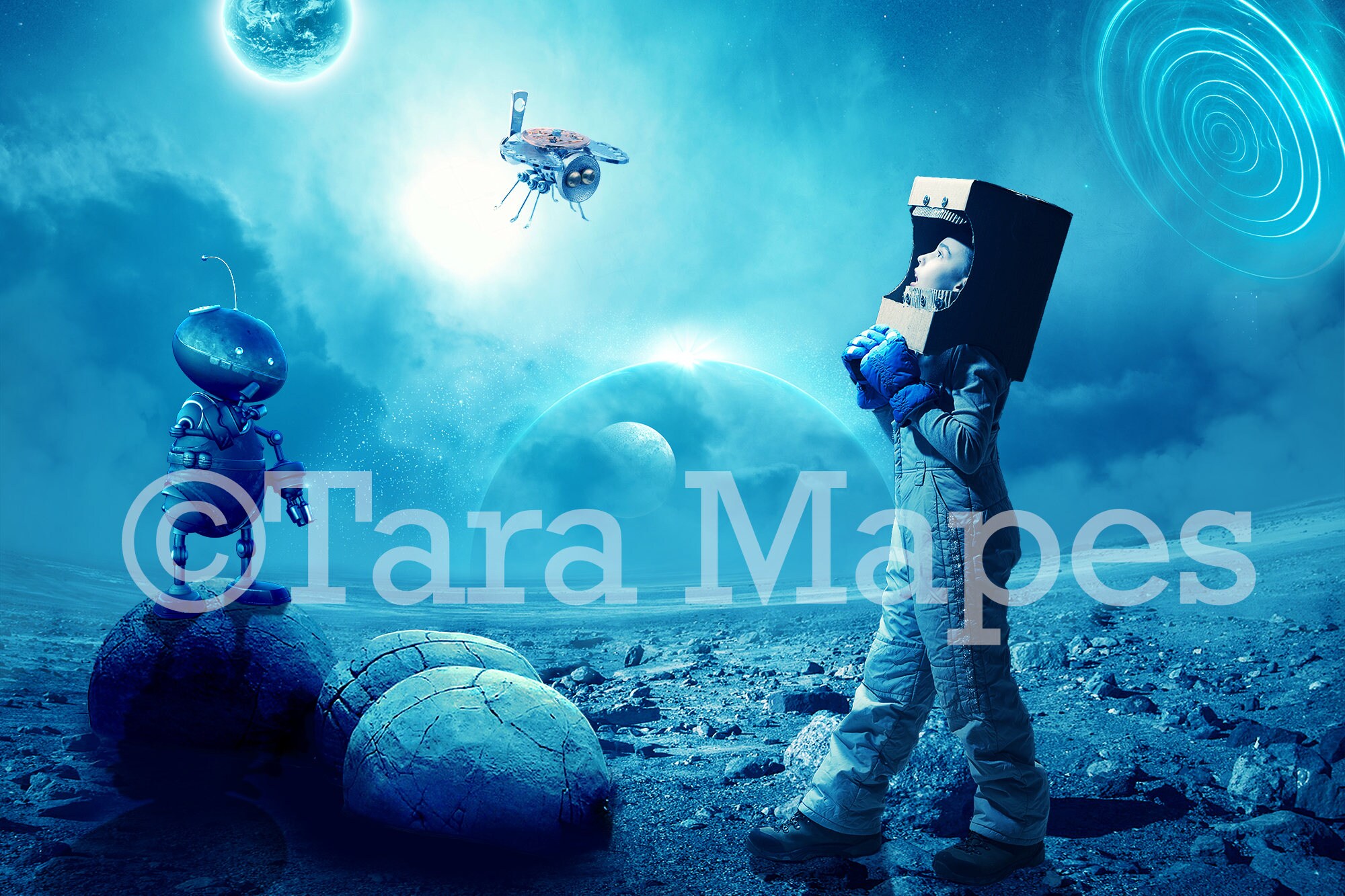 Space Mech Wallpaper