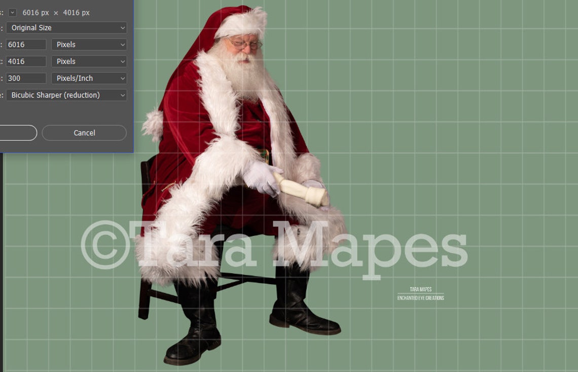 Santa Overlays 5 PACK PNG Santa Giving Gifts Magic Gifts | Etsy