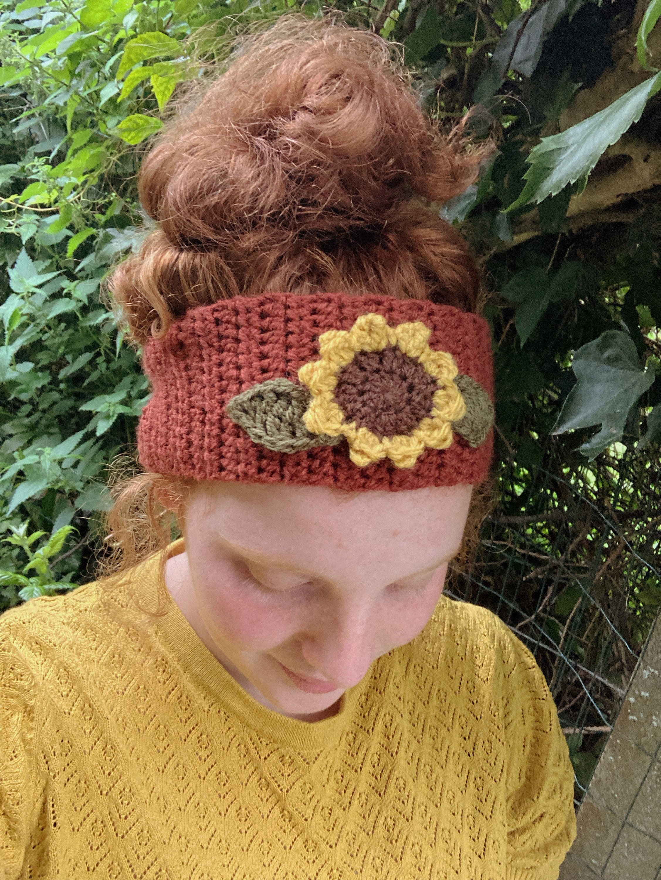 Sunflower Headband Handmade - Etsy