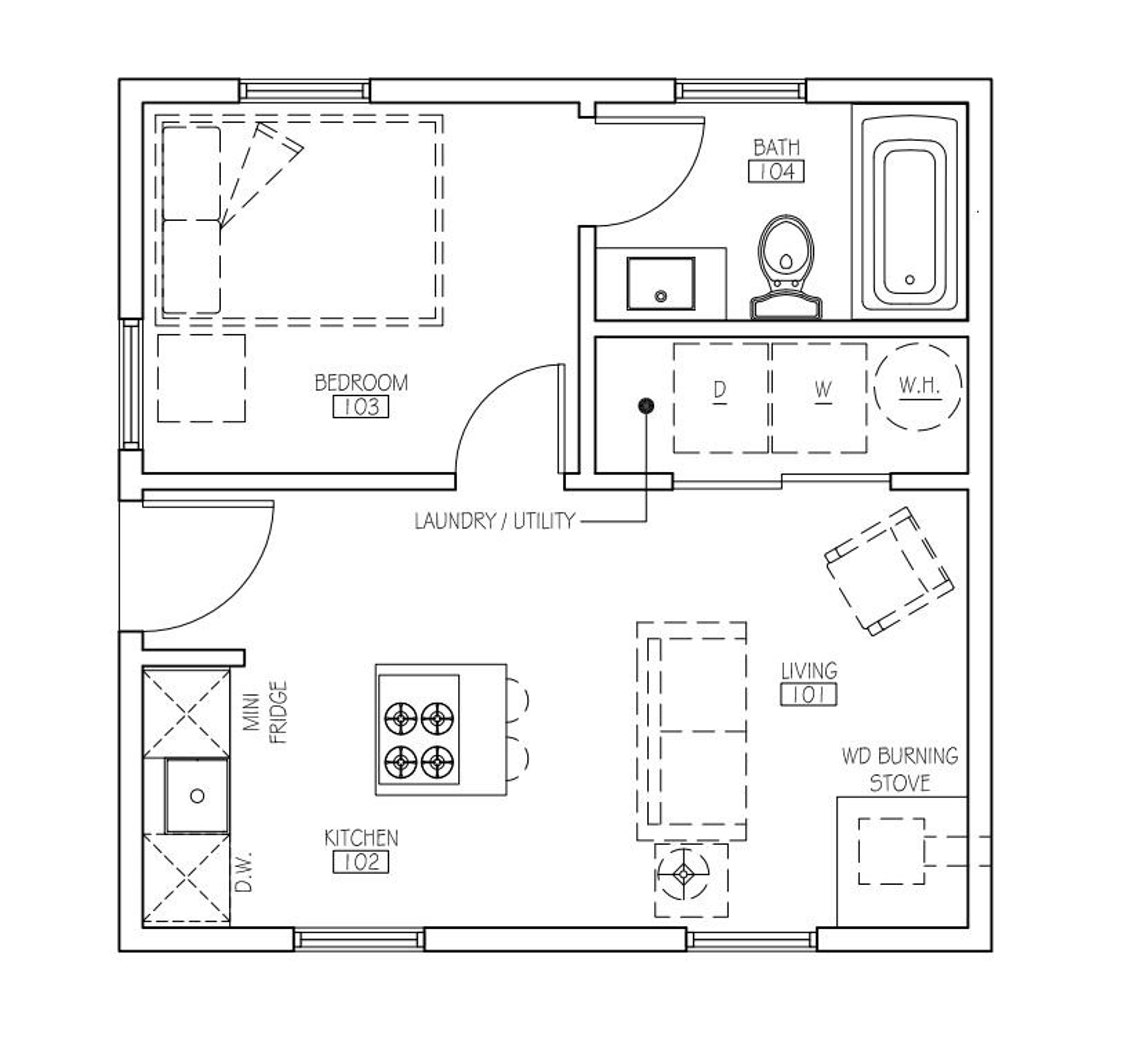 The Poky Shack (20'x20') - Etsy