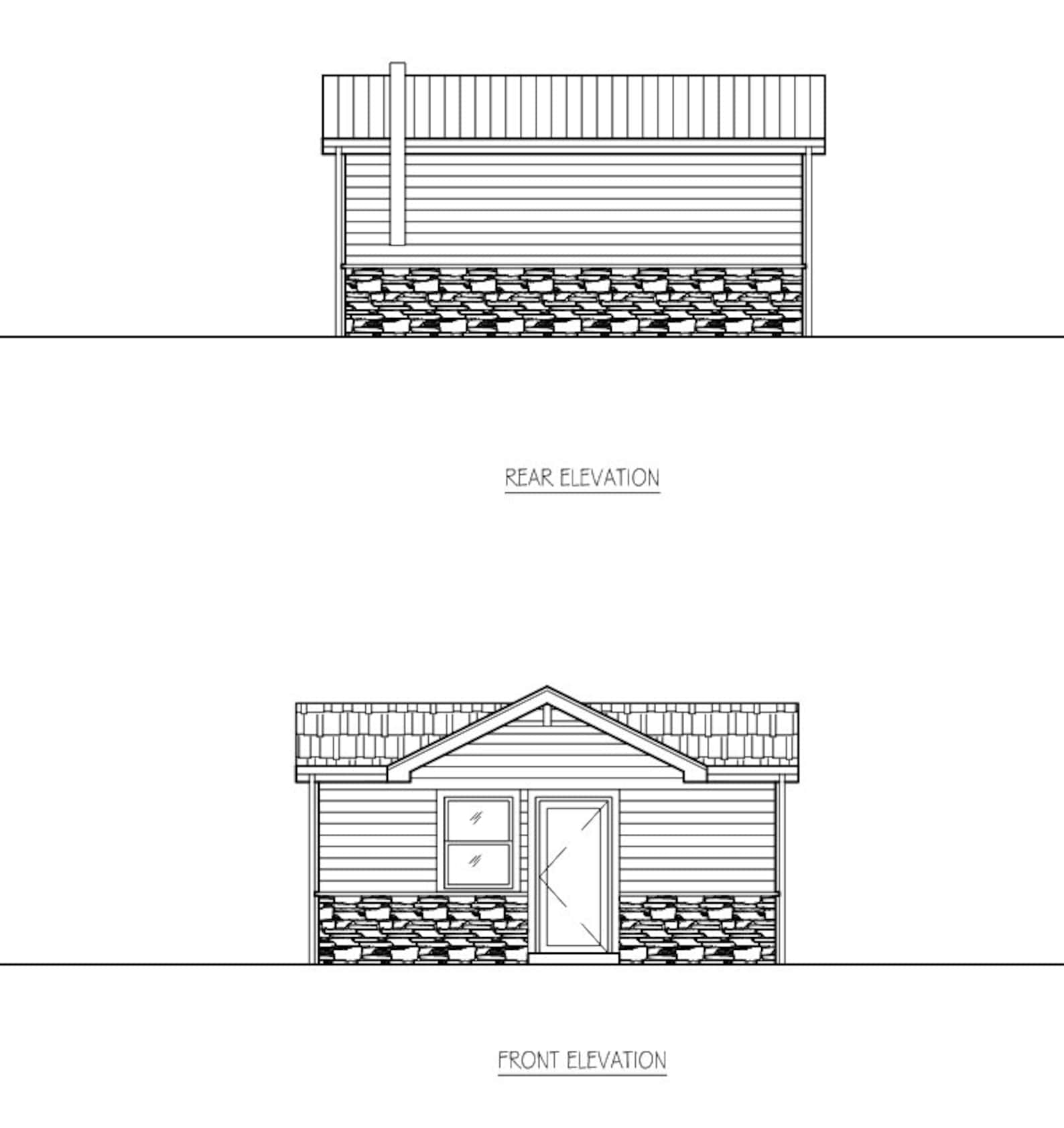 The Poky Shack (20'x20') - Etsy Australia