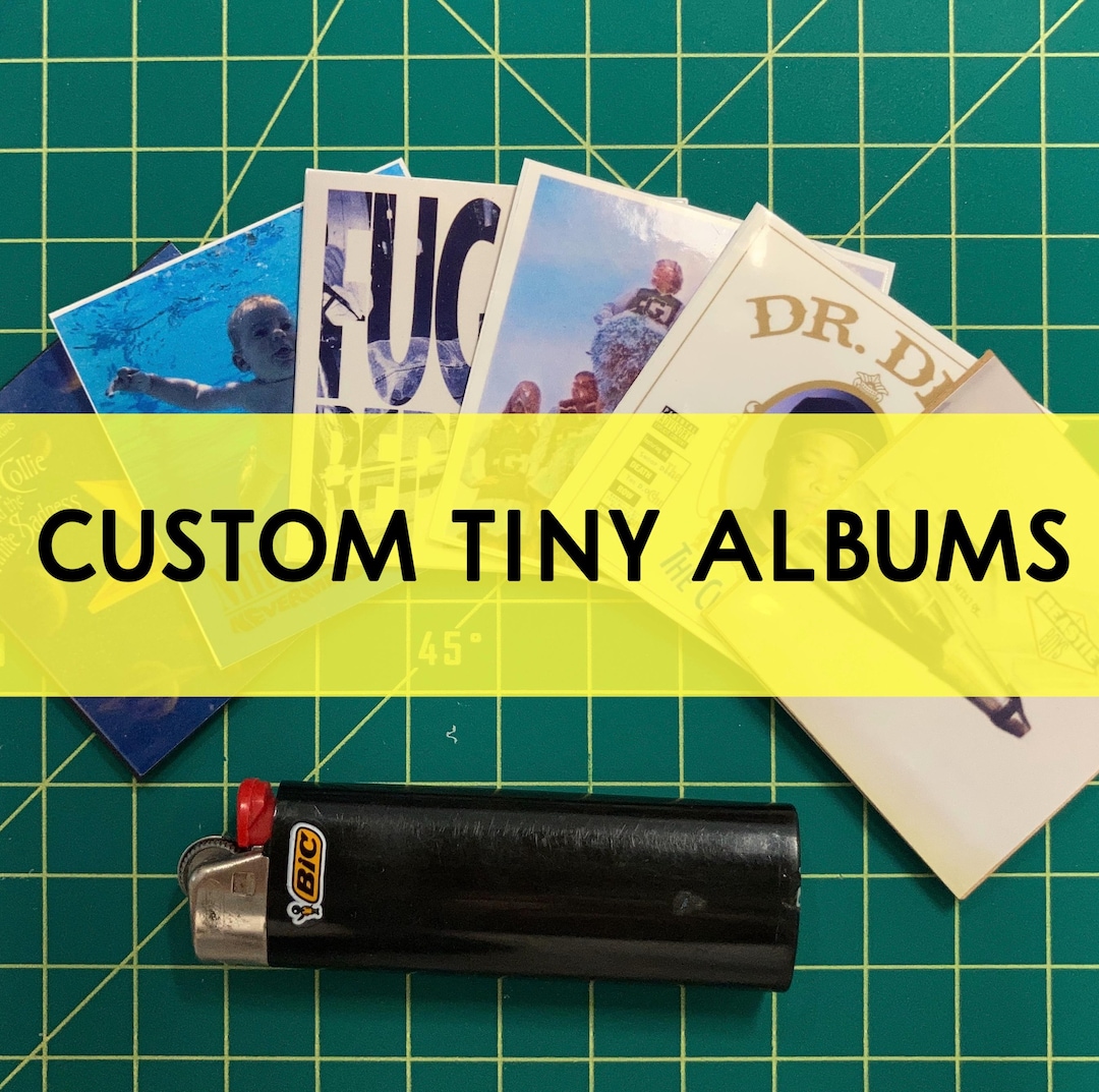 CUSTOM Tiny Record Albums for Tiny Milk Crates - Desk/home Decor, Party ...