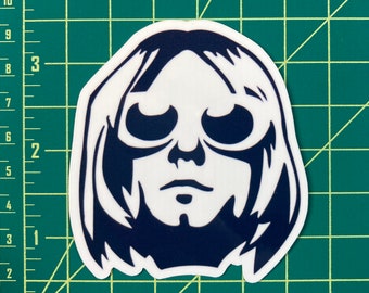 Kurt Cobain Sticker | Etsy