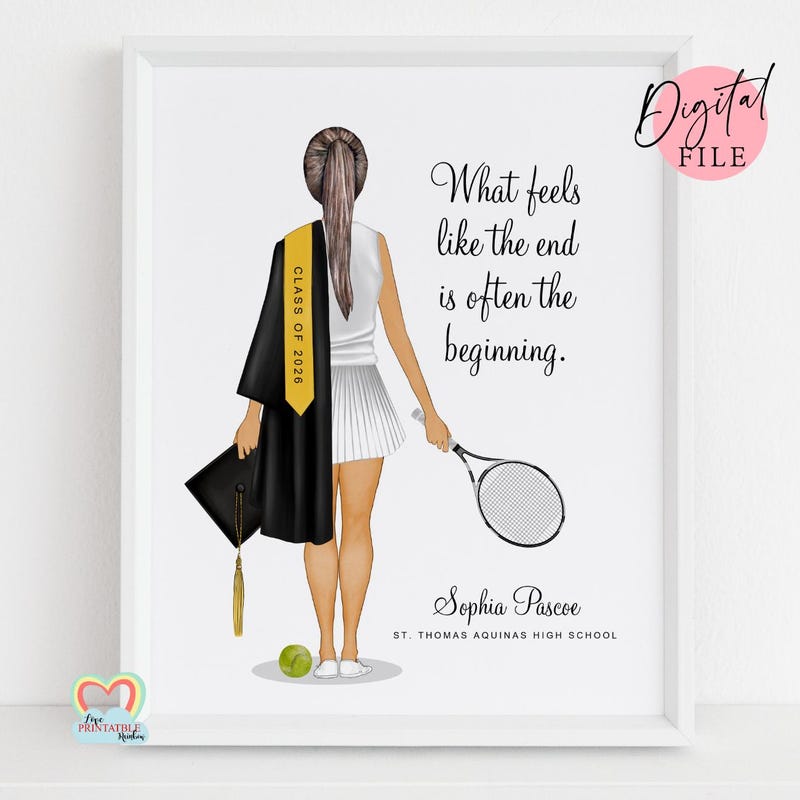 Tennis Graduation - Etsy