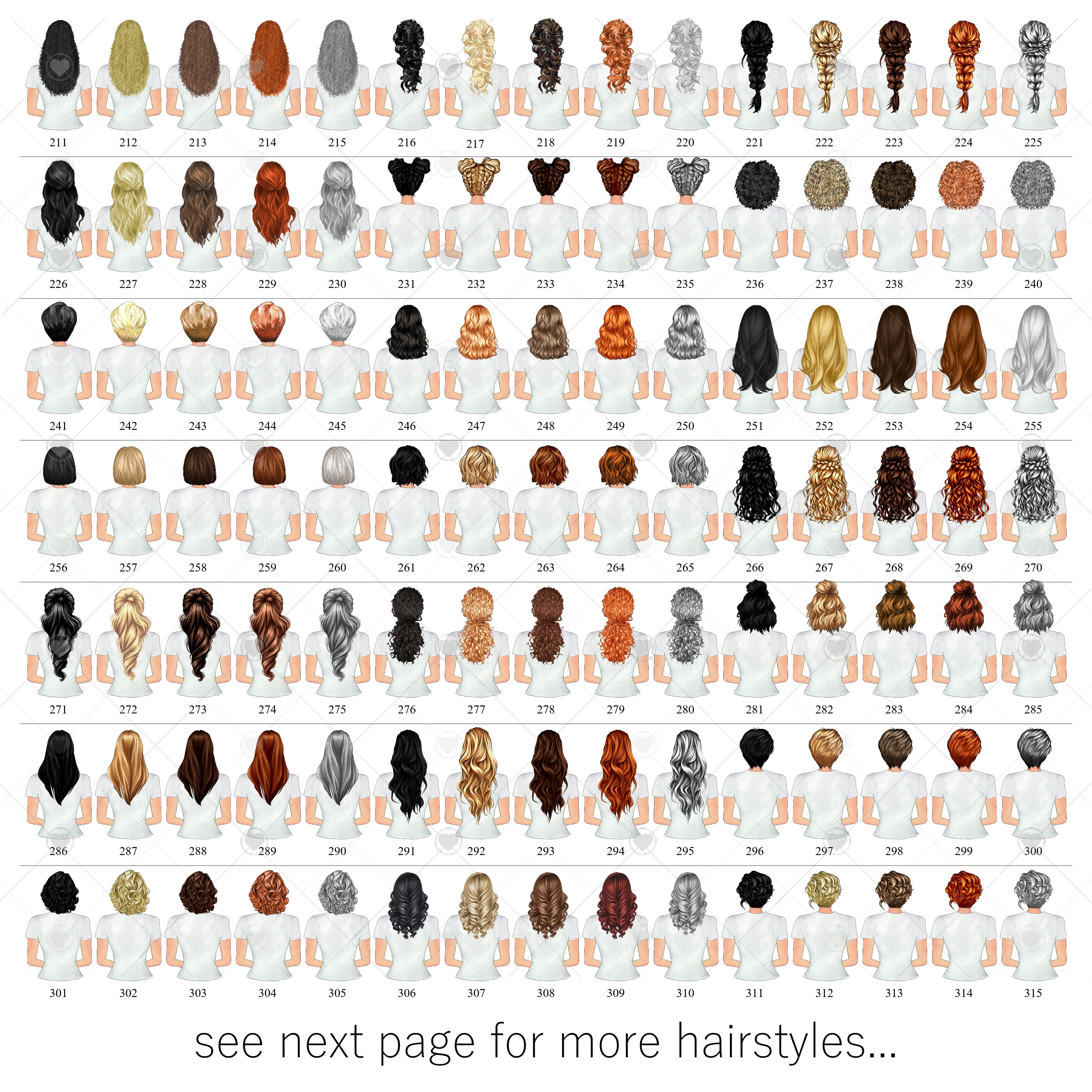 Hair Color Chart Genetics