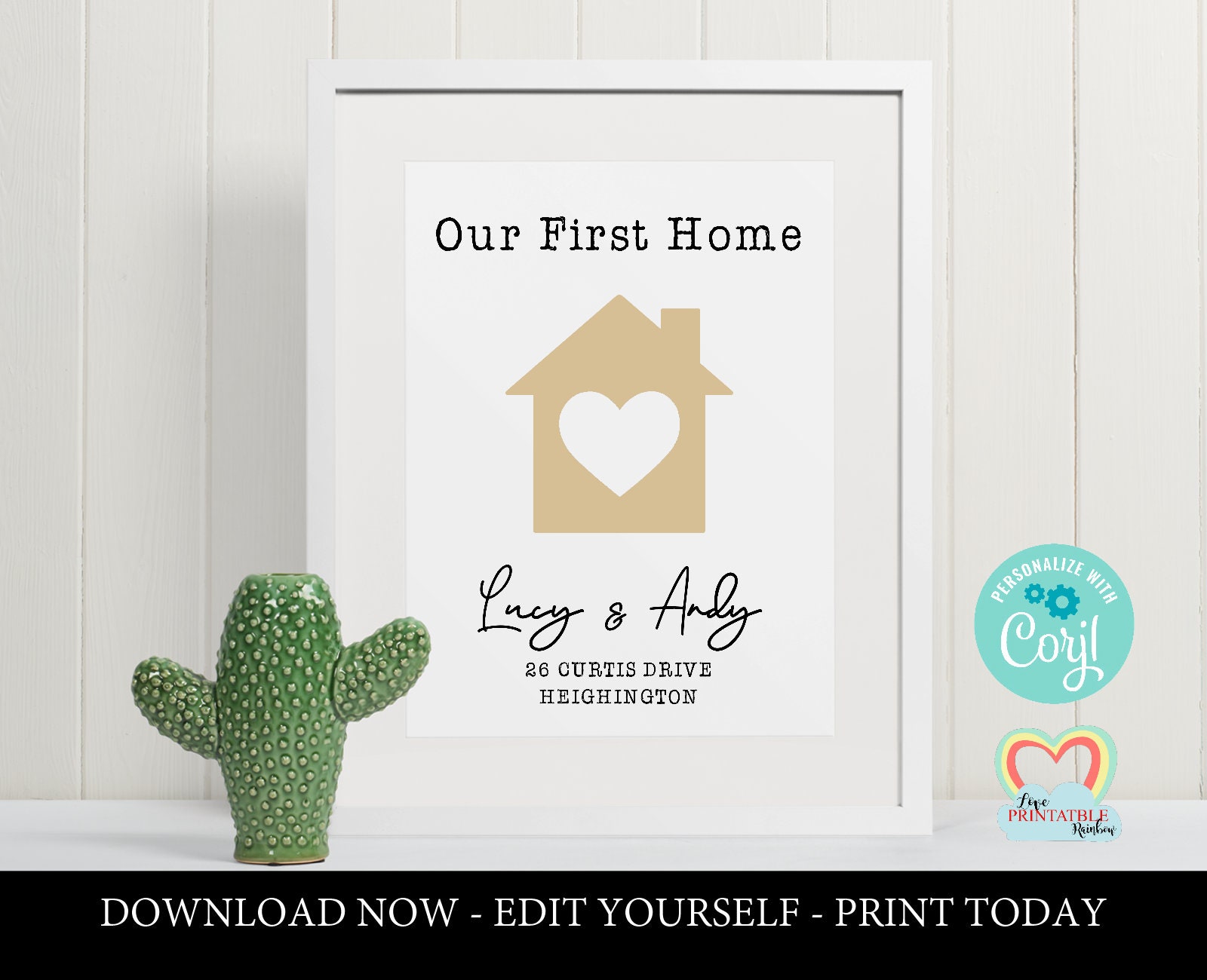 New home printable home sweet home our first home | Etsy