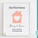 New Home Printable Home Sweet Home Our First Home - Etsy