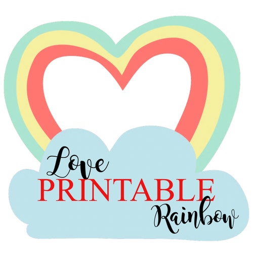 LovePrintableRainbow - Etsy
