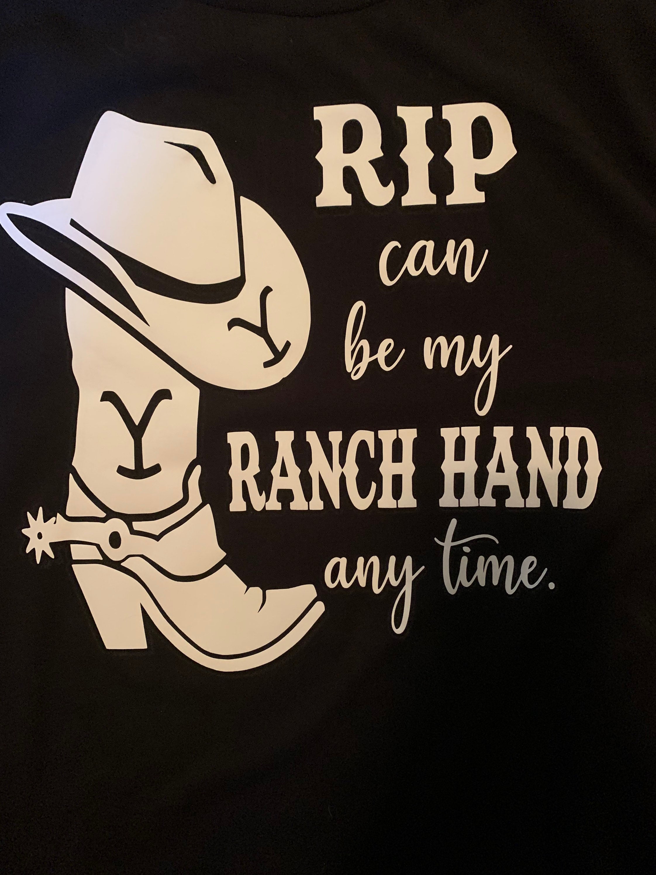 Rip can be my ranch hand anytime Yellowstone Theme Tee Rip - Etsy.de