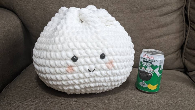 Giant Bao Dumpling Crochet Plush - Etsy