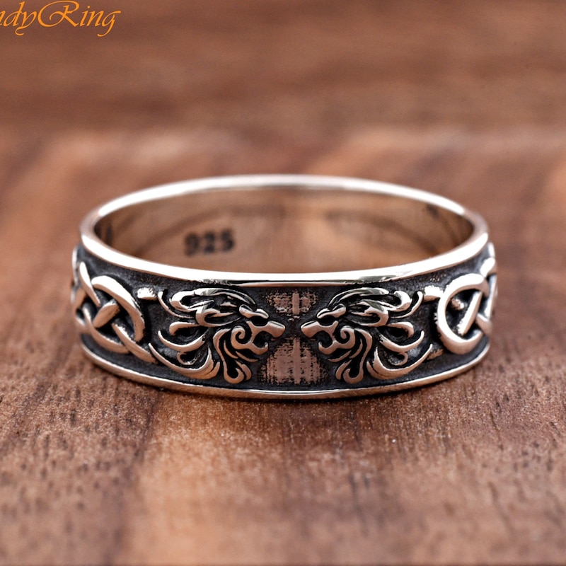 Mens Celtic Ring - Etsy