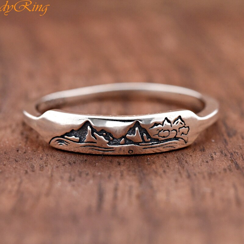 Mountain Ring - Etsy