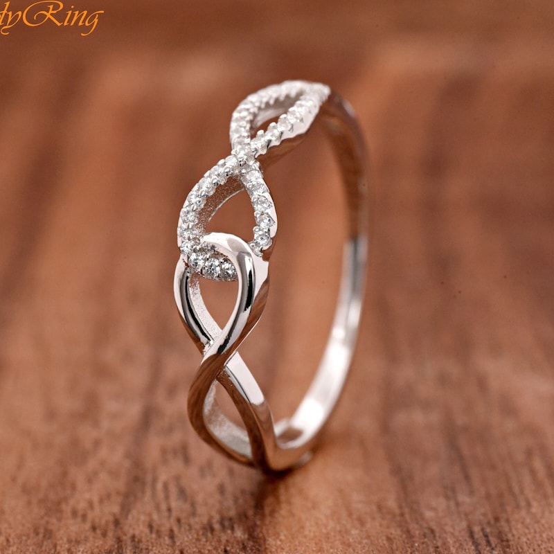 Infinity Symbol Ring - Etsy