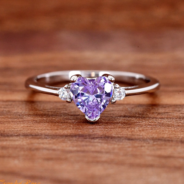 Light Purple Ring - Etsy