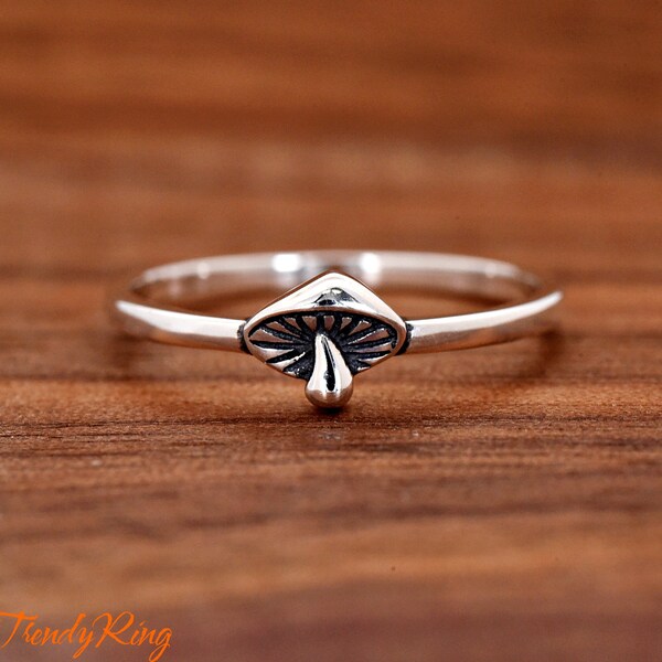 Mushroom Ring - Etsy