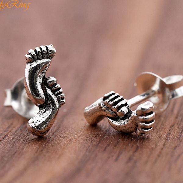 Feet Earrings - Etsy