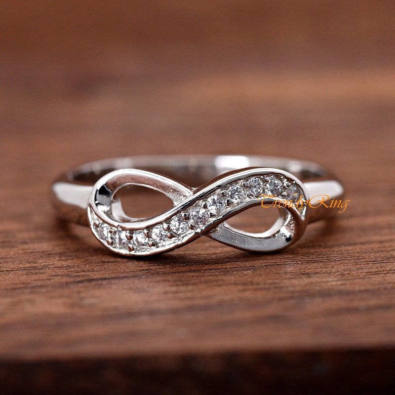 Infinity Symbol Ring - Etsy