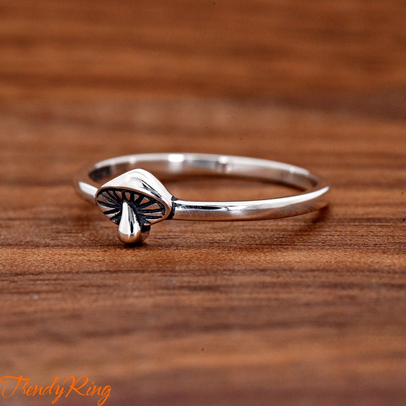 Mushroom Ring - Etsy