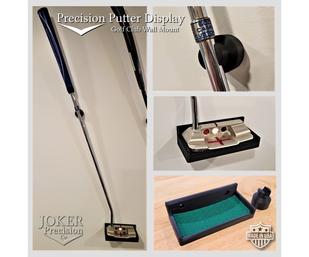Fits the Scotty Cameron SQUAREBACK Mid-mallet Putters - Wall Mount Golf ...