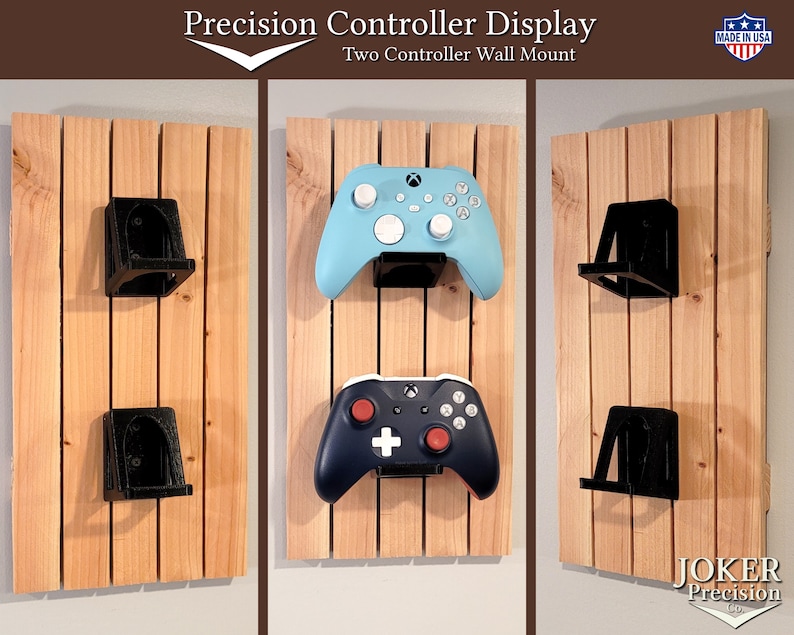 Rustic Raw Wood Video Game Controller Display Holder - Etsy
