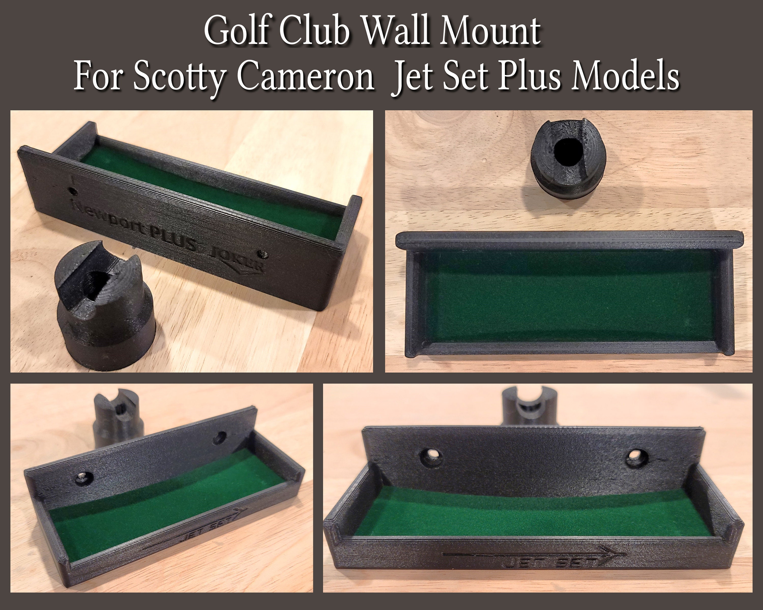Fits Scotty Cameron Newport and Newport 2 JET SET PLUS Putters Wall ...