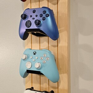 Rustic Raw Wood Video Game Controller Display, Holder, Organizer. on ...