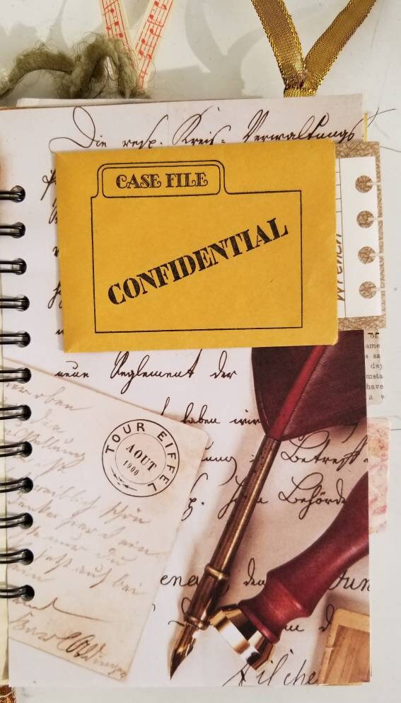 Clue Game Junk Journal - Etsy