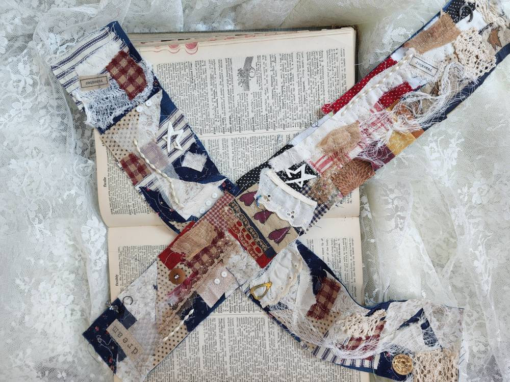 Snippet Roll Containing a Variety Laces, Buttons and Beads, Ready to ...