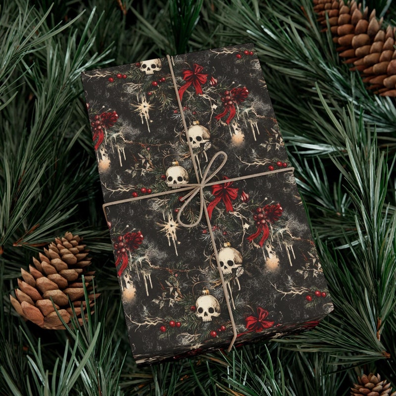Spooky Wrapping Paper - Etsy