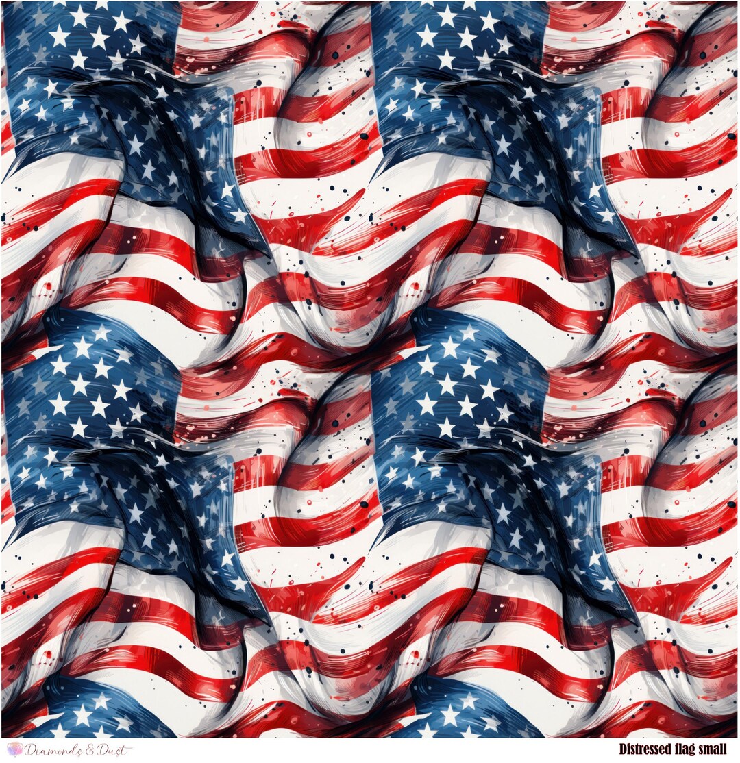 Distressed Flag Patterned Vinyl - Etsy