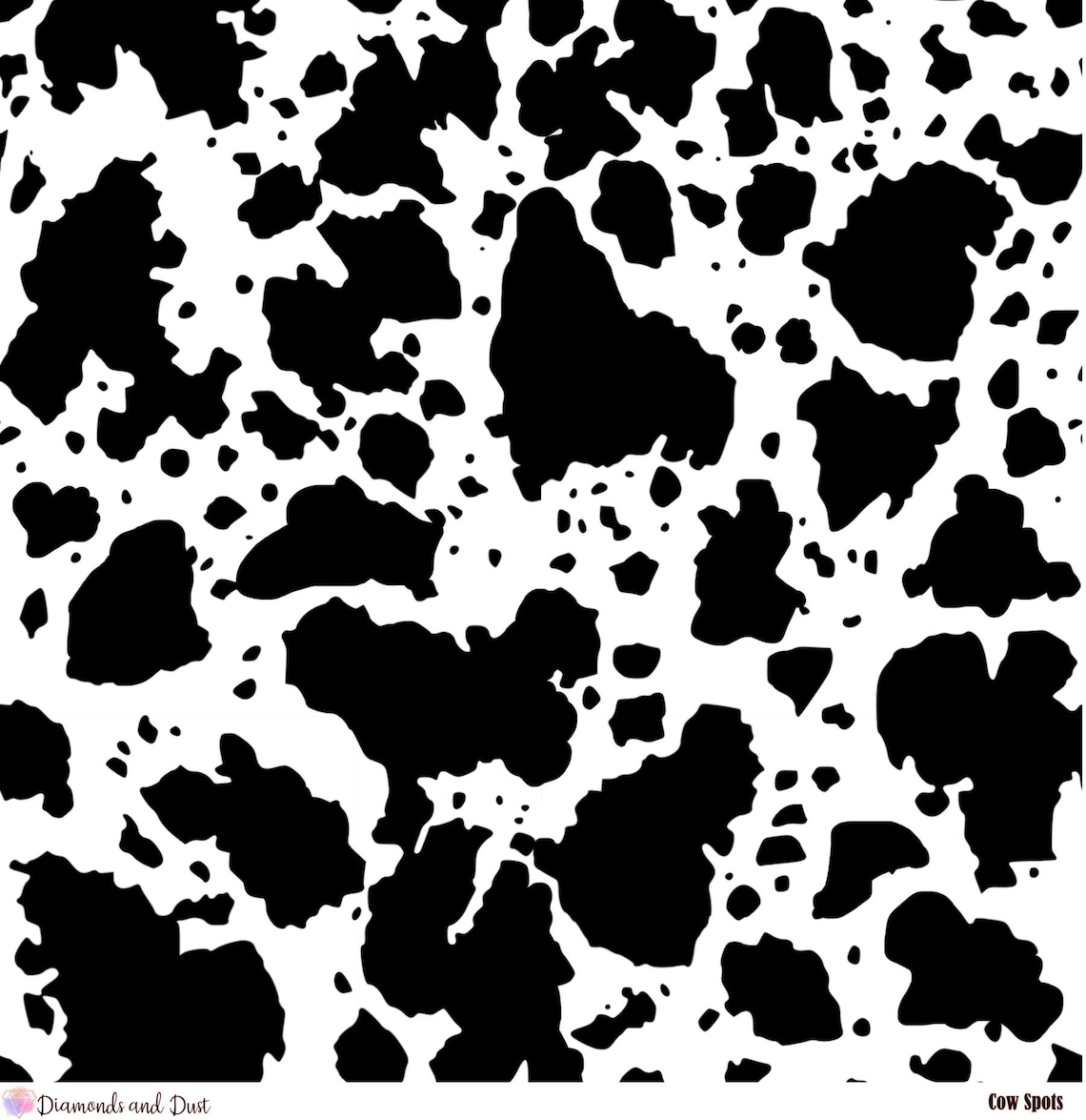 Cow Spots Patterned Vinyl - Etsy