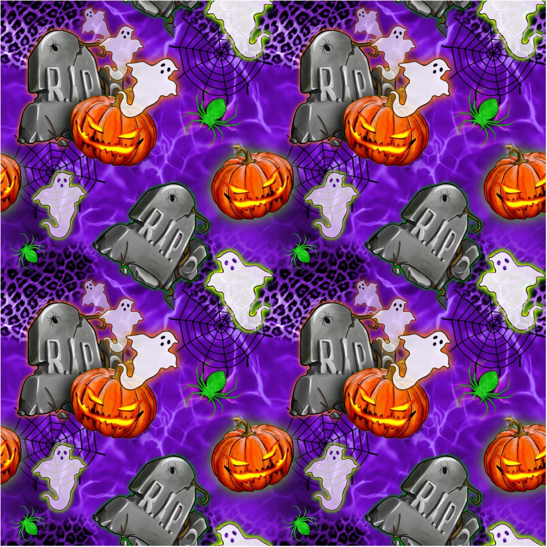 RIP Ghosts Patterned Vinyl - Etsy