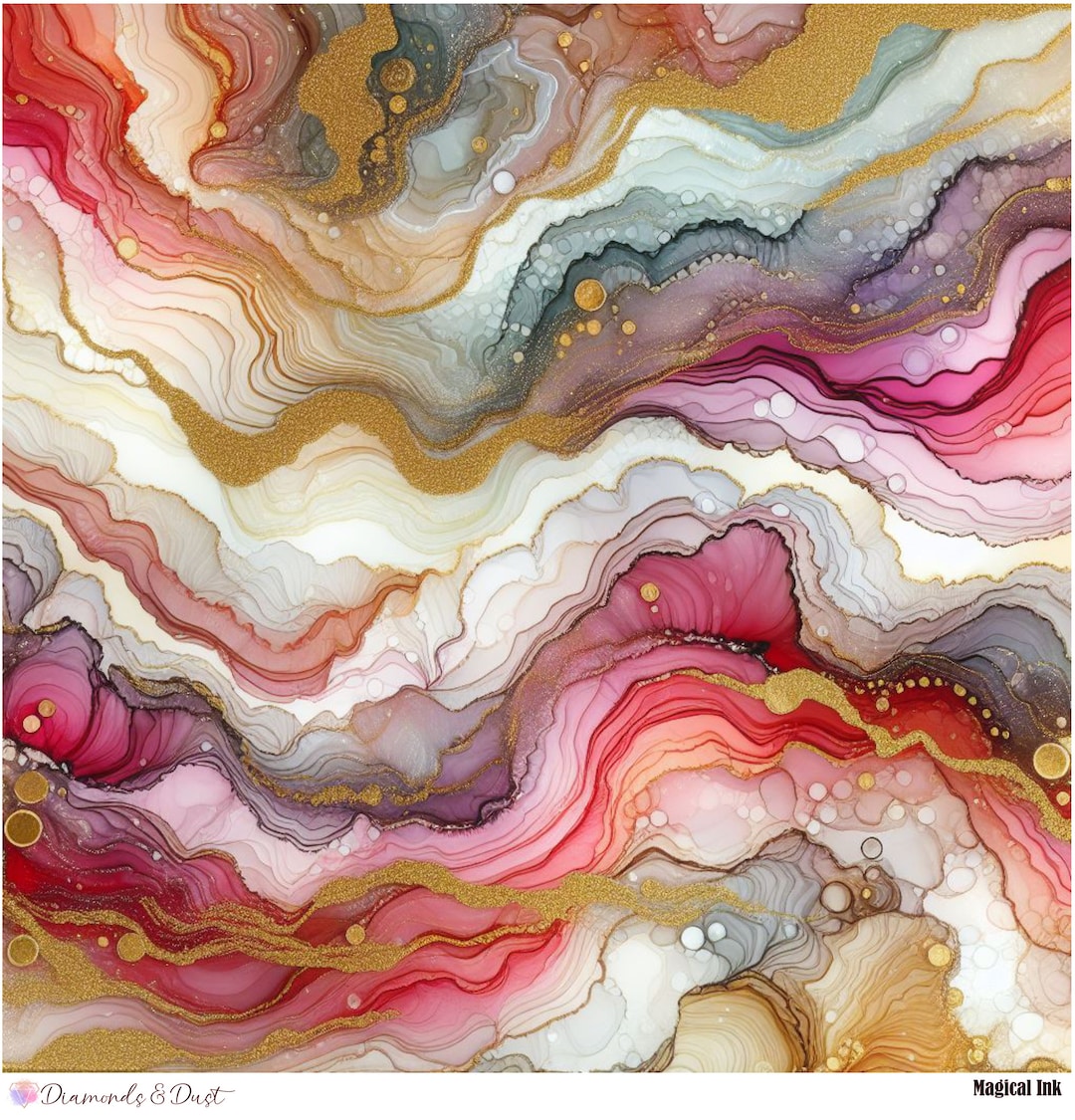 Magical Ink Patterned Vinyl - Etsy