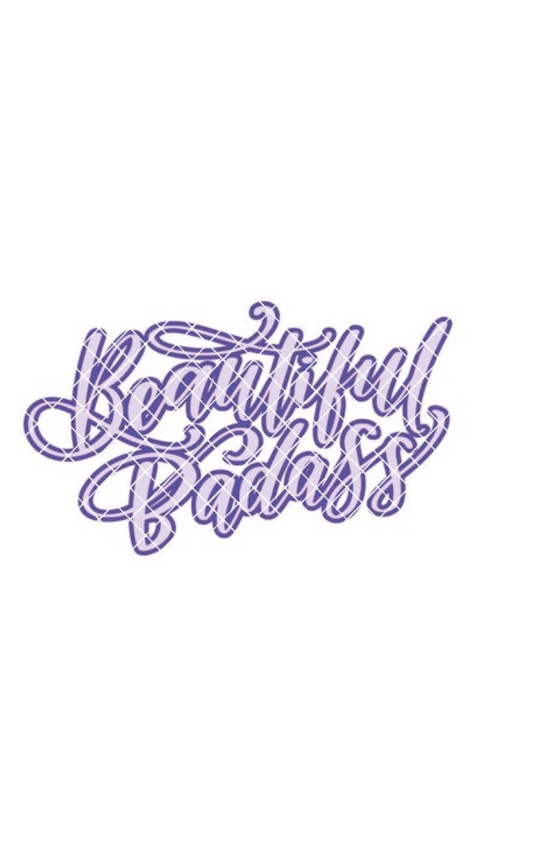 Beautiful Badass With Offset Digital Download - Etsy