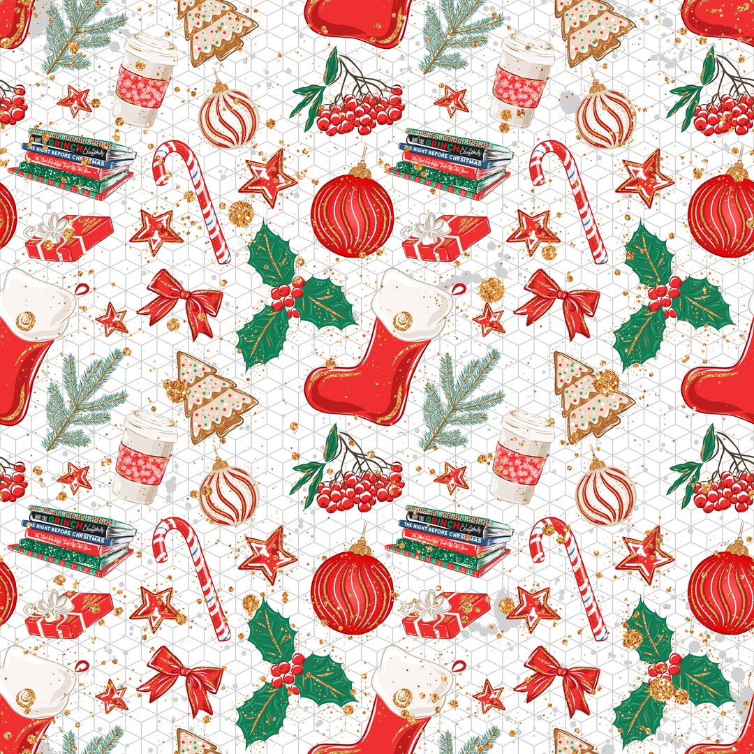 Christmas 2021 Patterned Vinyl - Etsy