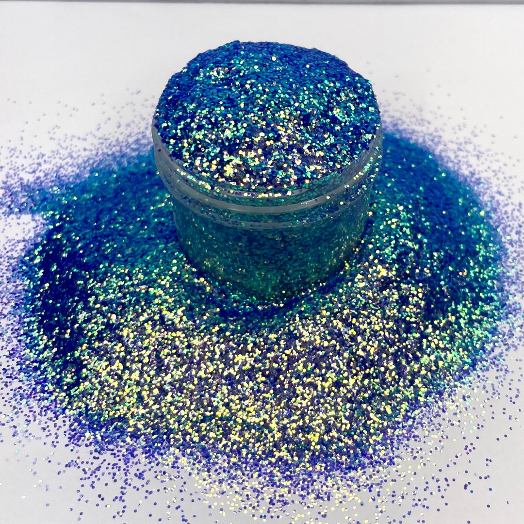 Blue Bombshell Polyester Glitter Mix - Etsy