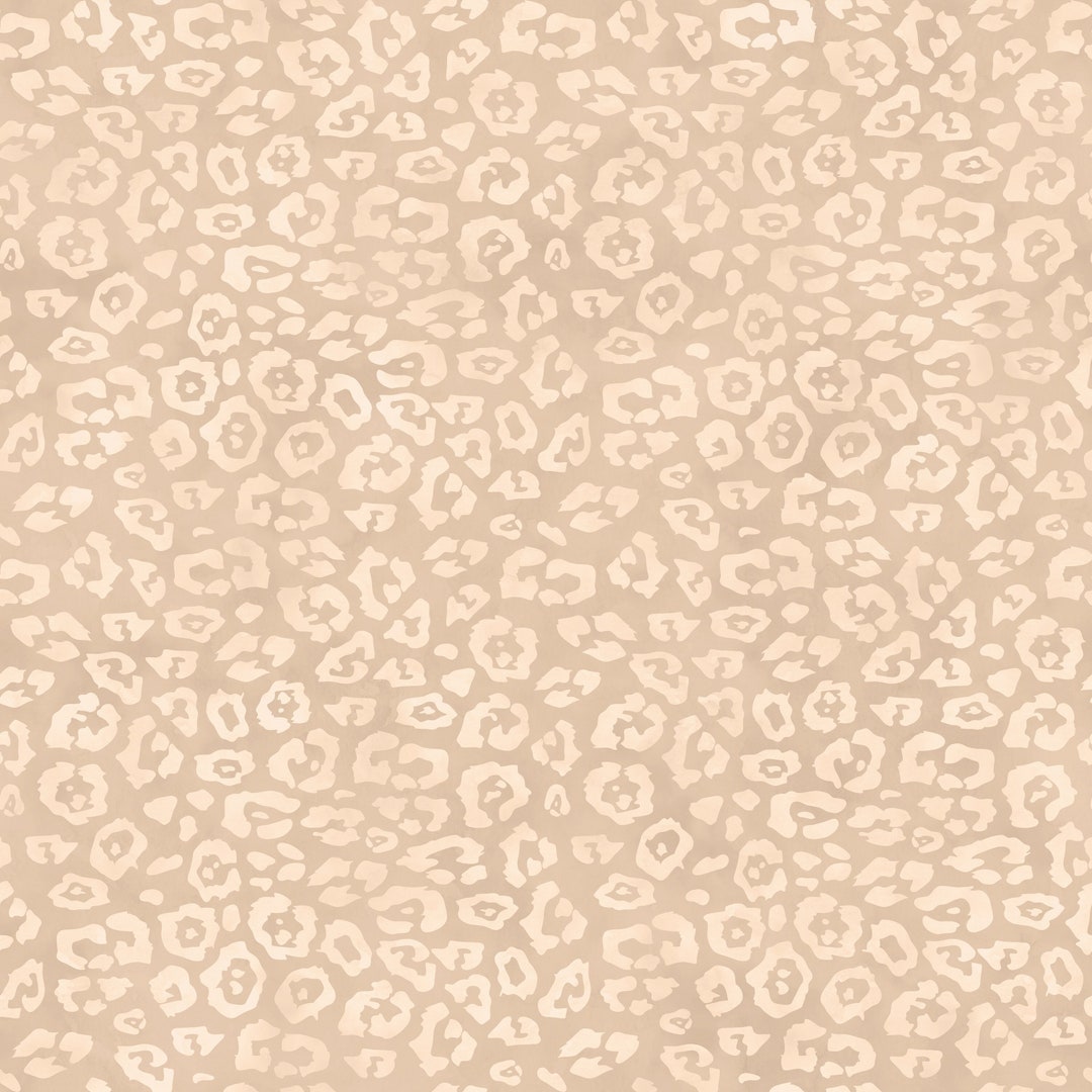 Cheetah Light Tan Patterned Vinyl - Etsy