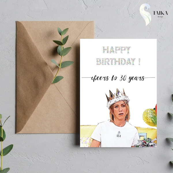 Cheers Tv Birthday Card - Etsy