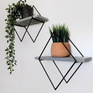 Custom Mini Diamond Shelf SINGLE Diamond Shelf Geometric | Etsy